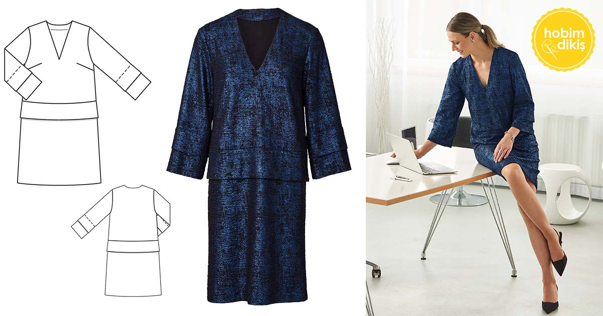 Burda 2022 Kasım Modelleri | Teknik Çizimlerle | Hobim Dikiş